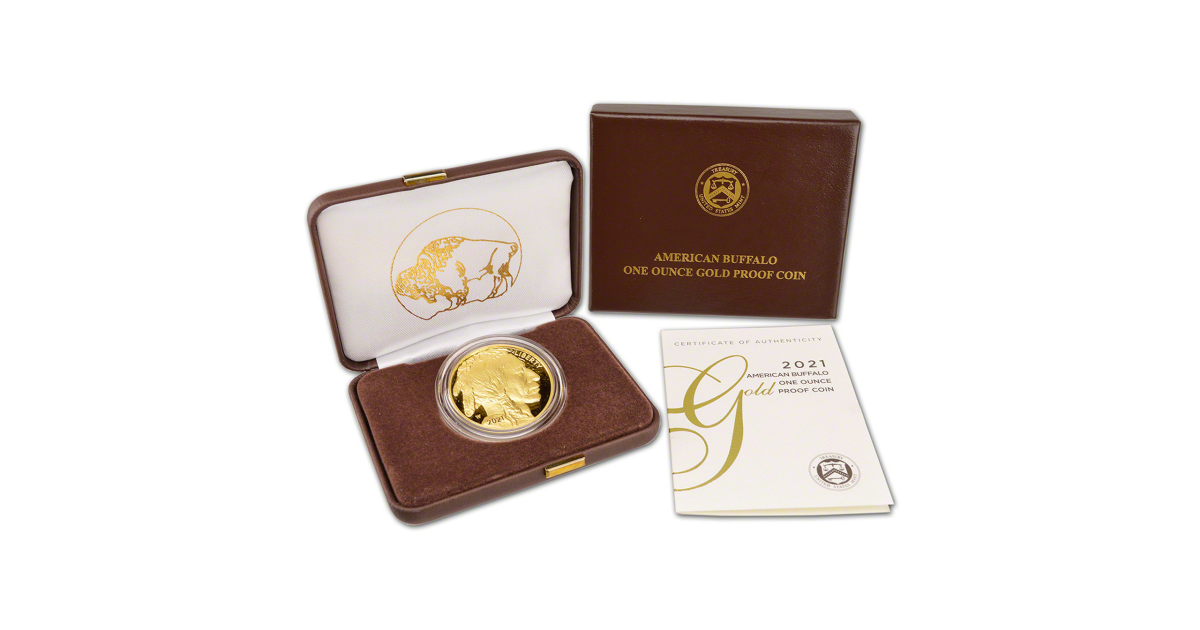 2021 1 OZ AMERICAN GOLD BUFFALO PROOF