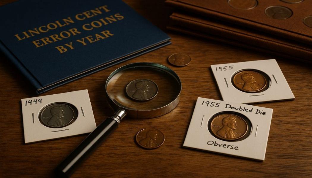 Collecting Rare Lincoln Cent Errors and Varieties by Year